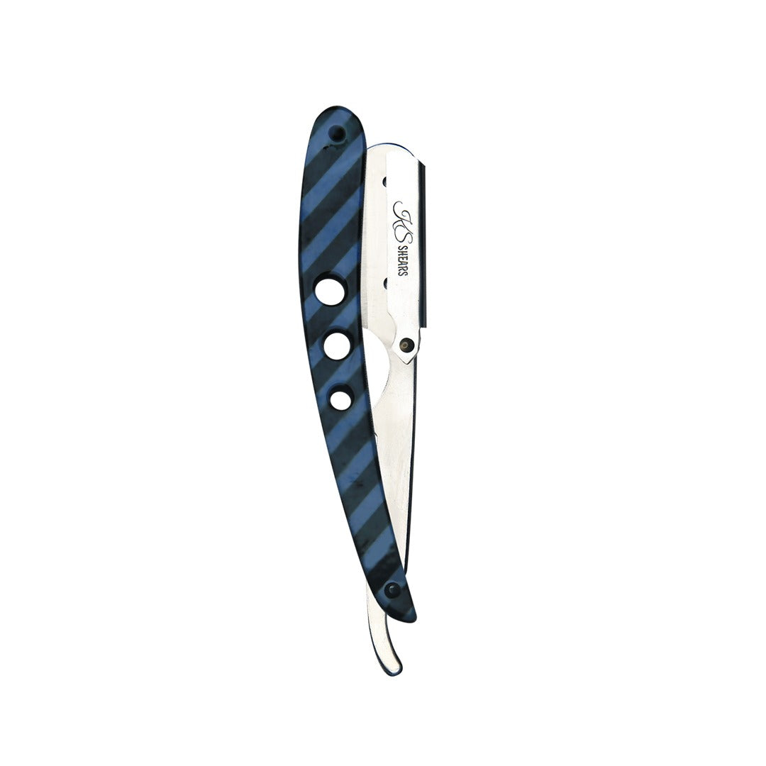 Professional Straight Edge Razor - Circular Hole Handle - Barber Razor ...